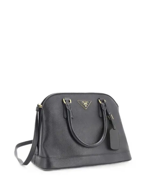 Prada Open Promenade Bag Saffiano Leather Medium Tote Bag