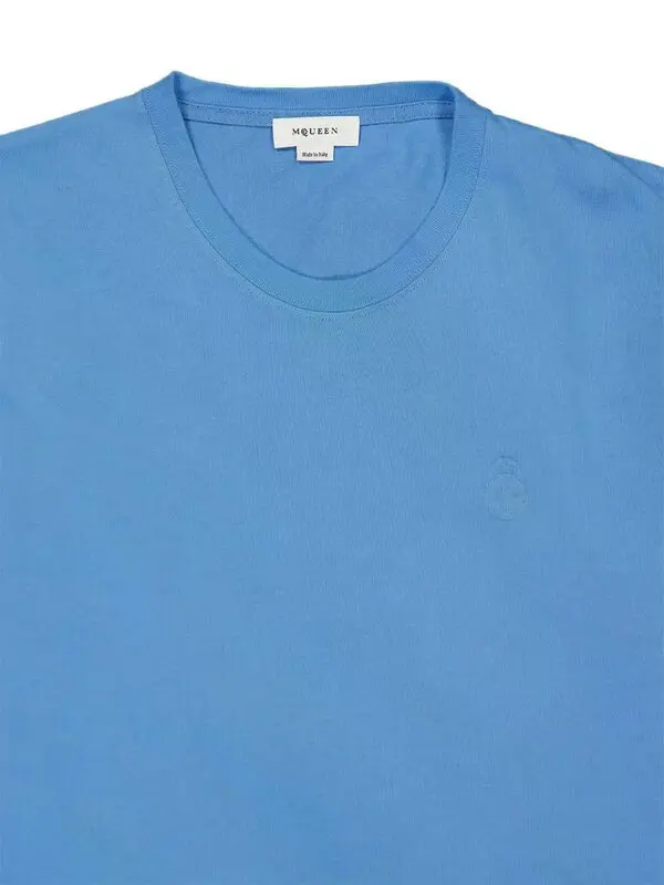 Alexander McQueen Embossed Cotton T-shirt
