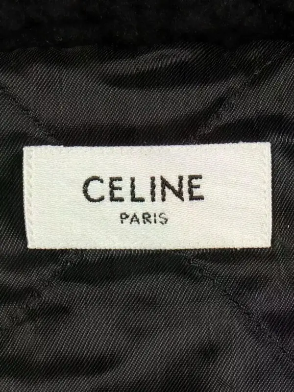 Celine Fleece Zip-up Hooded Jacket