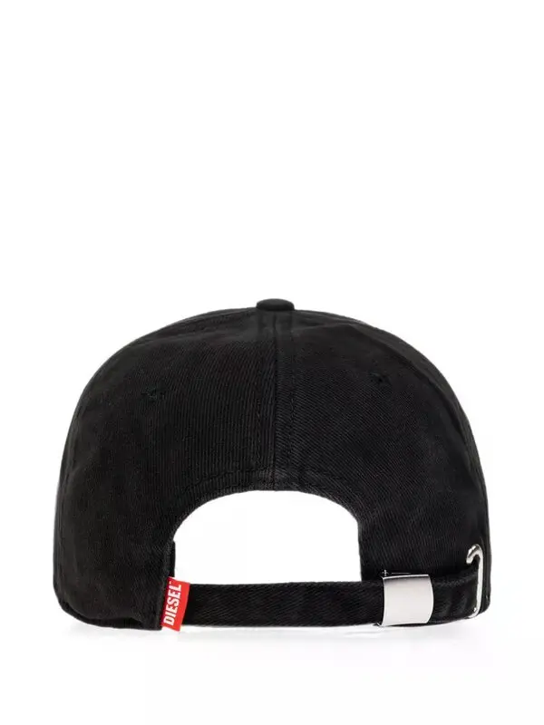 DIESEL® Logo-patch Baseball Cap - Black