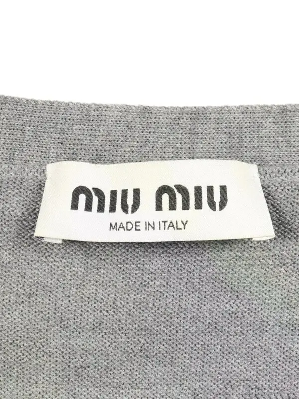 Miu Miu 2010s Wool Cardigan