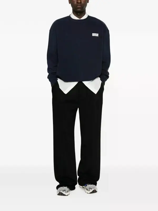 American Vintage Logo-print Sweatshirt