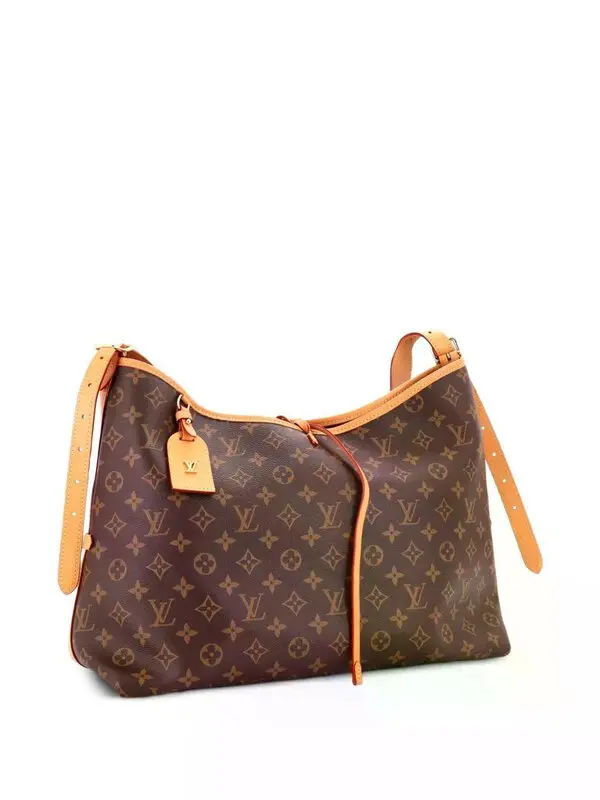 LOUIS VUITTON Monogram Canvas Mm Carryall Hobo Bag
