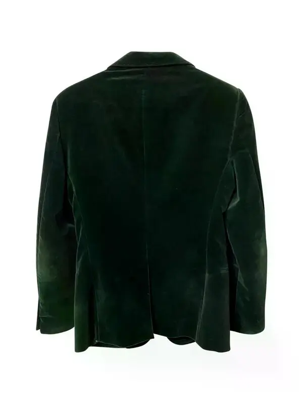 Emporio Armani Single-breasted Velvet Jacket