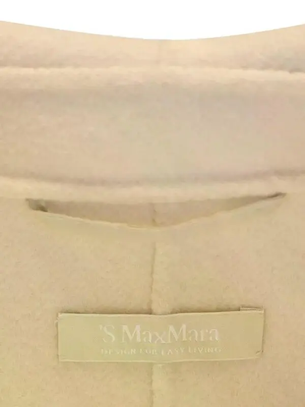 Max Mara Belted Shawl-collar Coat