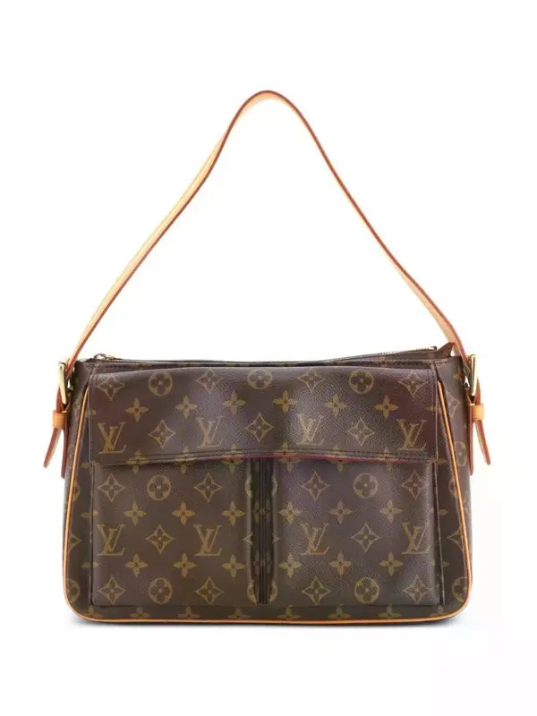 LOUIS VUITTON Monogram Canvas Gm Shoulder Bag - Brown