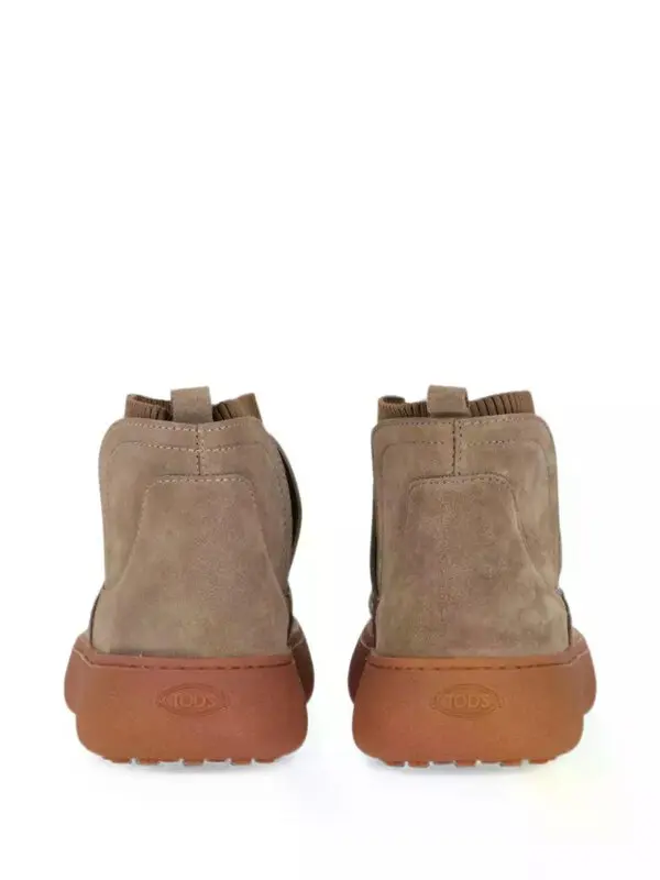 TOD'S Suede Slip-on Boots