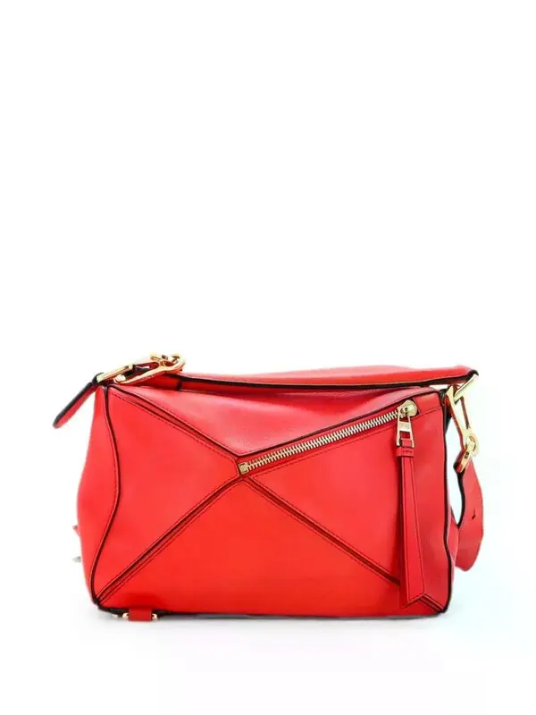 Loewe Puzzle Bag Leather Small Satchel