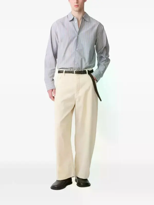 Studio Nicholson Paolo Corduroy Wide-leg Trousers - Neutrals
