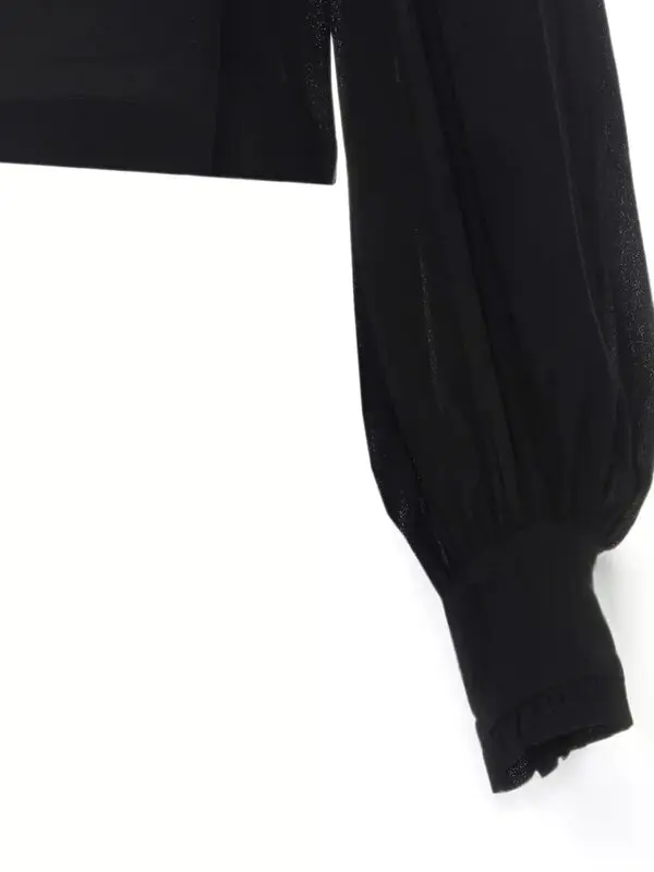 TWINSET Ruffle-trim Long-sleeve Shirt