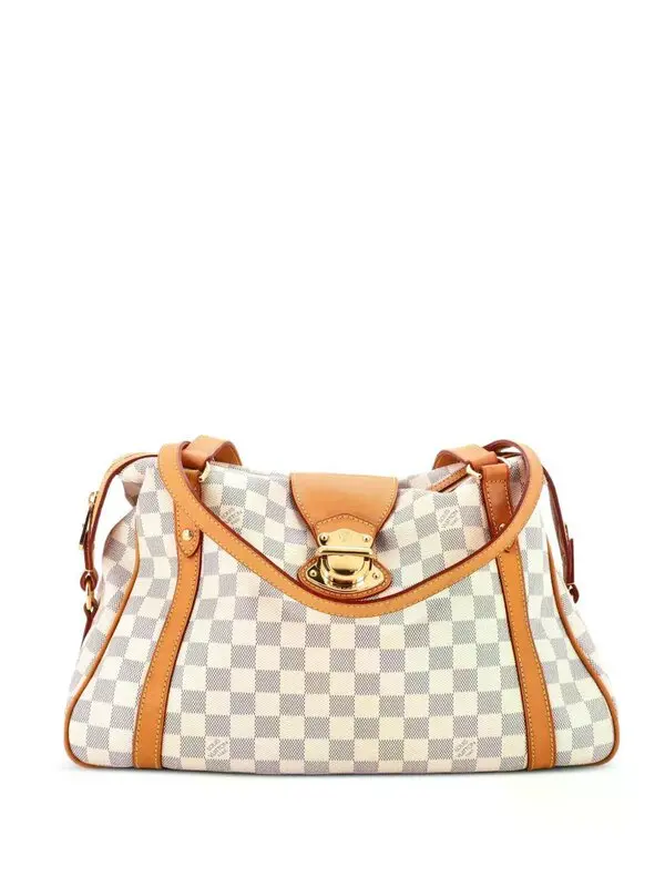 LOUIS VUITTON Damier Pm Shoulder Bag - White