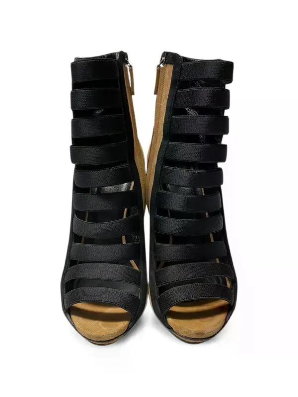 Gucci Olimpia Elastic-strap Suede Boots