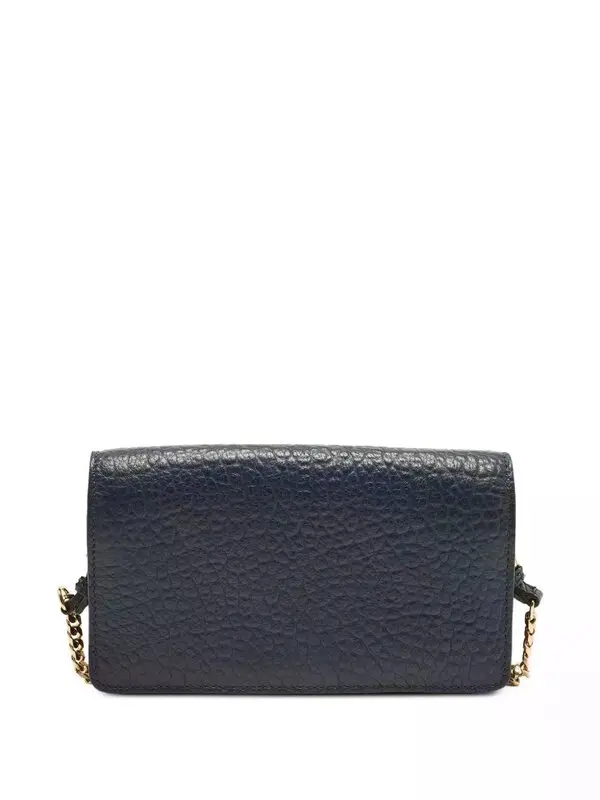 Burberry Madison Leather Cross Body Bag - Blue
