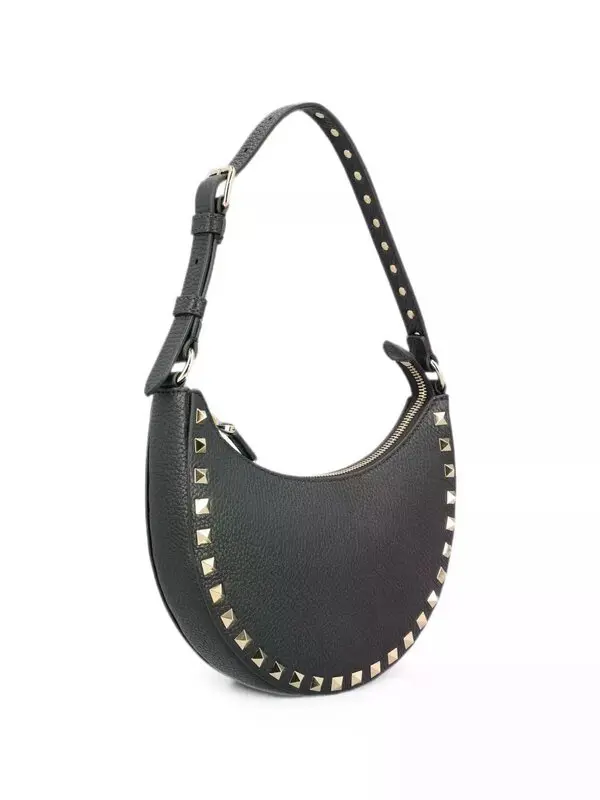 Valentino Garavani Rockstud Crescent Shoulder Bag