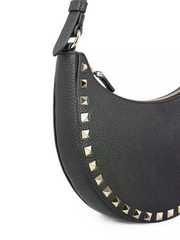 Valentino Garavani Rockstud Crescent Shoulder Bag