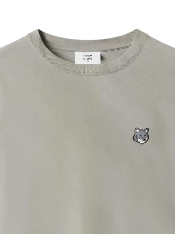 Maison Kitsuné Fox Head Long-sleeve T-shirt - Neutrals