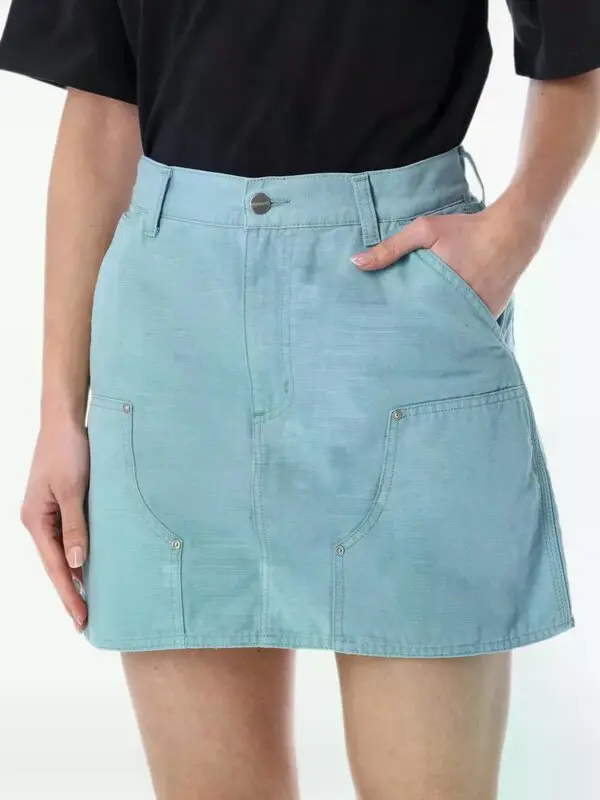Carhartt Work In Progress Mini Maeve Double Knee Skirt - Blue