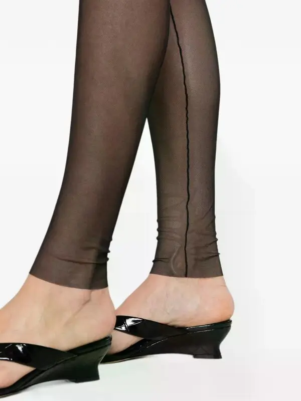 Patrizia Pepe Sheer Tulle Leggings