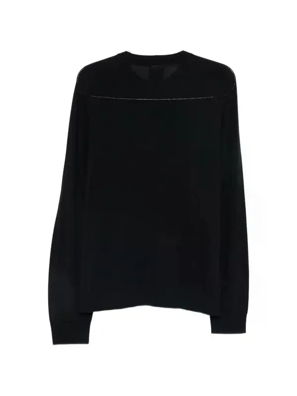 Giorgio Armani Ga-logo Embroidered Sweater