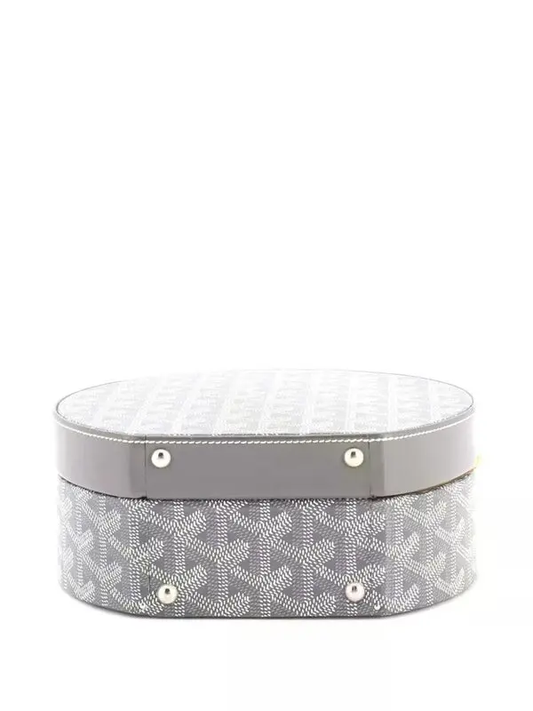 Goyard Coated Canvas Alto Hatbox Bag - Grey