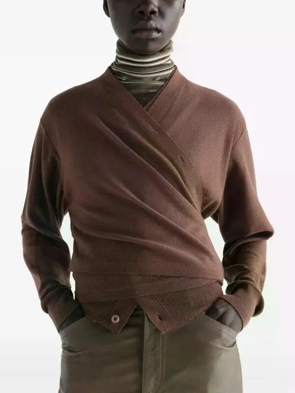 LEMAIRE Lemiare Merino Wool Blend Cardigan