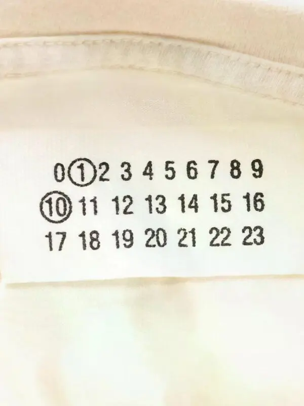 MAISON MARGIELA Cotton T-shirt With Logo Print