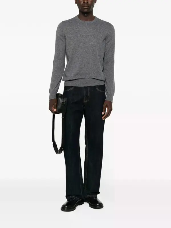 FILERIA Crew-neck Ribbed-trim Knit