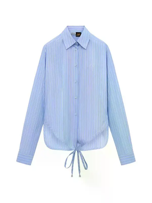 Loewe Striped Tie-waist Shirt