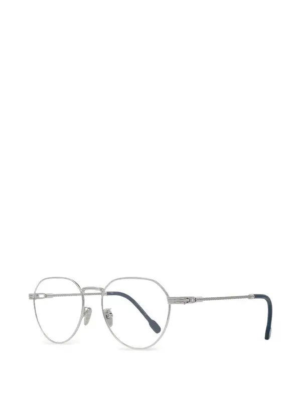 FRED Godron Round-frame Glasses - Silver