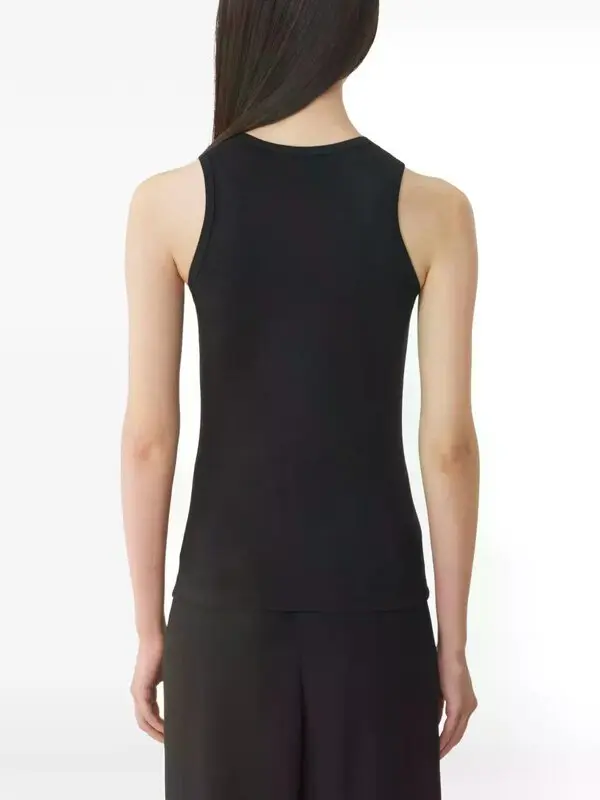 LANVIN Mother And Daughter Bead-embellished Tank Top