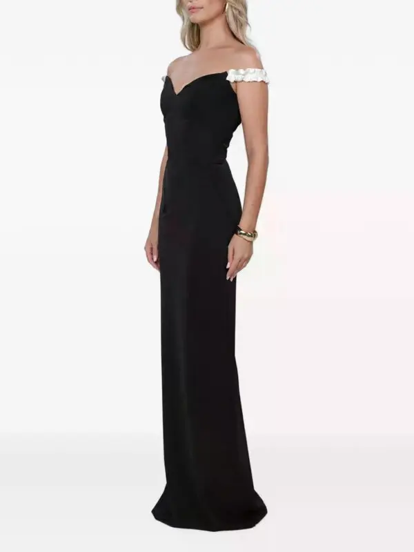 ROSERRY Off-shoulder Ruffled Dress