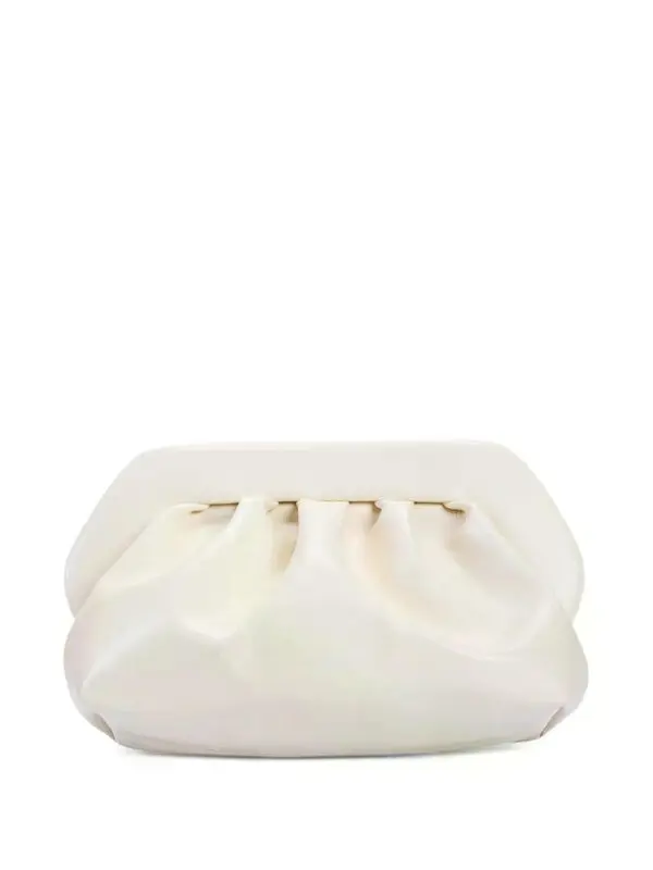 THEMOIRE Medium Bios Vegan Draped Clutch Bag