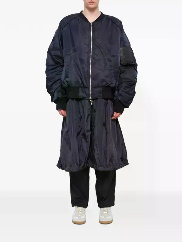 JUUN.J Embroidered Layered Coat