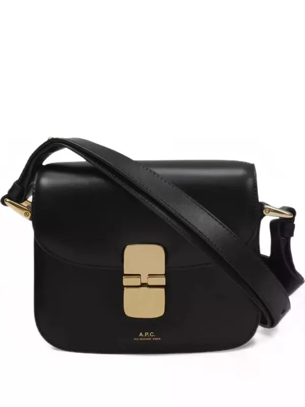 A.p.c. Grace Mini Shoulder Bag - Black