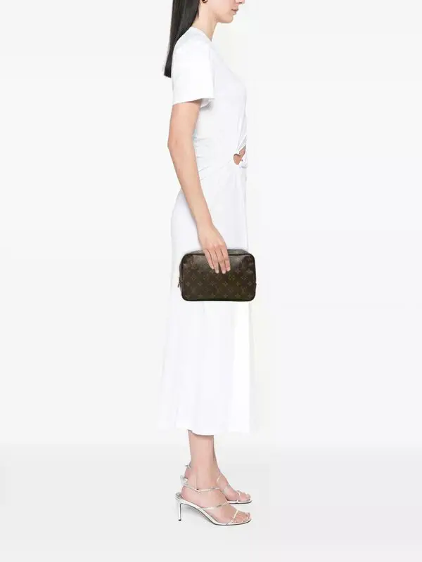 LOUIS VUITTON 1987 Monogram Trousse Toilette 23 Clutch Bag