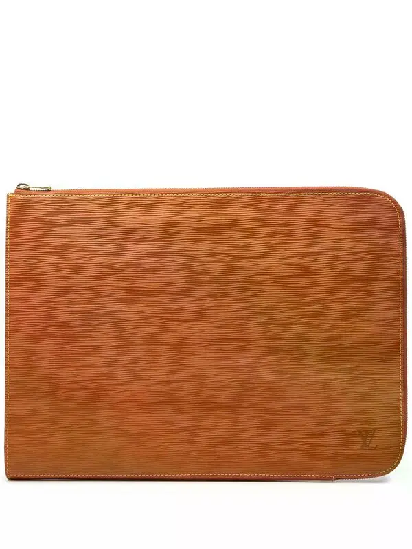 LOUIS VUITTON 1997 Epi Poche Document Business Bag