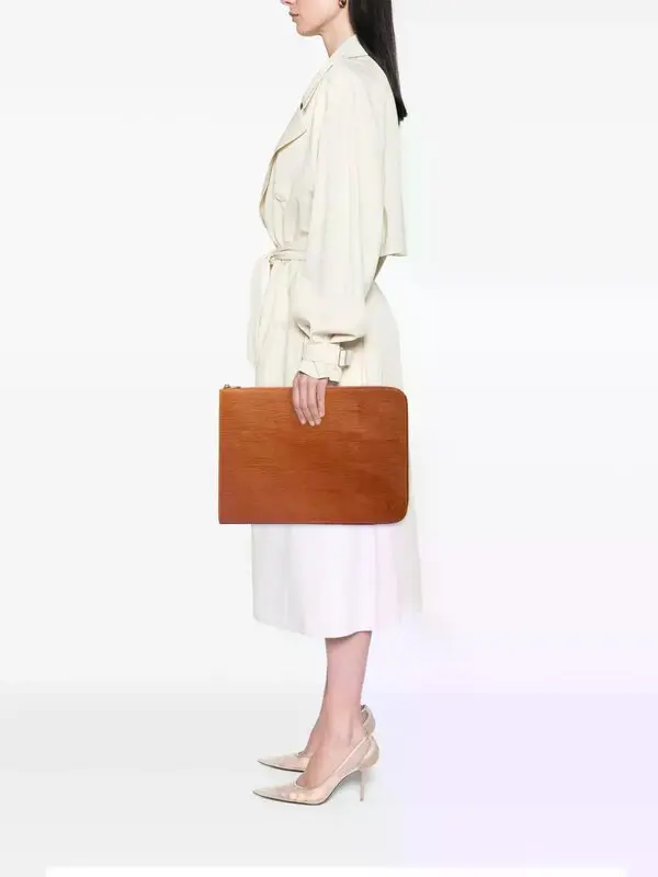 LOUIS VUITTON 1997 Epi Poche Document Business Bag