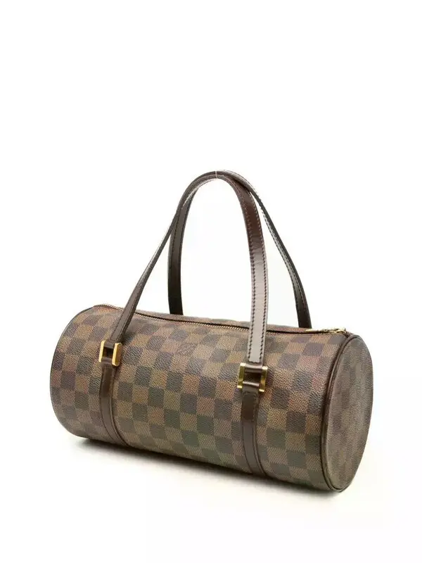 LOUIS VUITTON 2004 Damier Ebene Papillon 30 Handbag