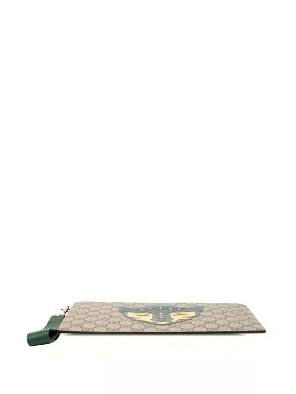 Gucci 2000-2015 Gg Supreme Fox Clutch Bag