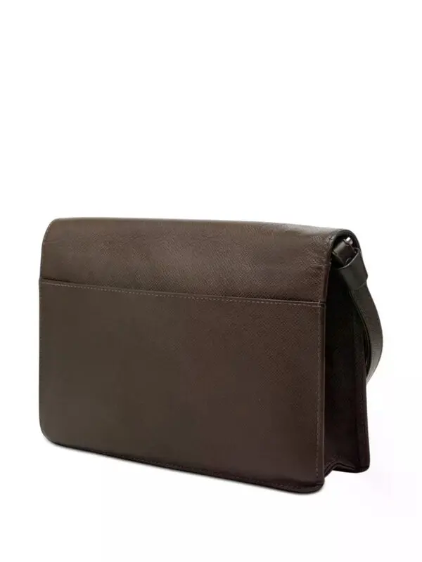 LOUIS VUITTON 2005 Taiga Selenga Clutch Bag - Brown