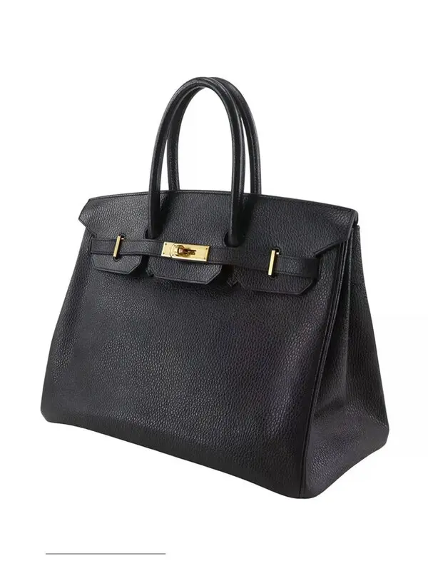 Hermès Birkin 35 Fjord Leather Handbag
