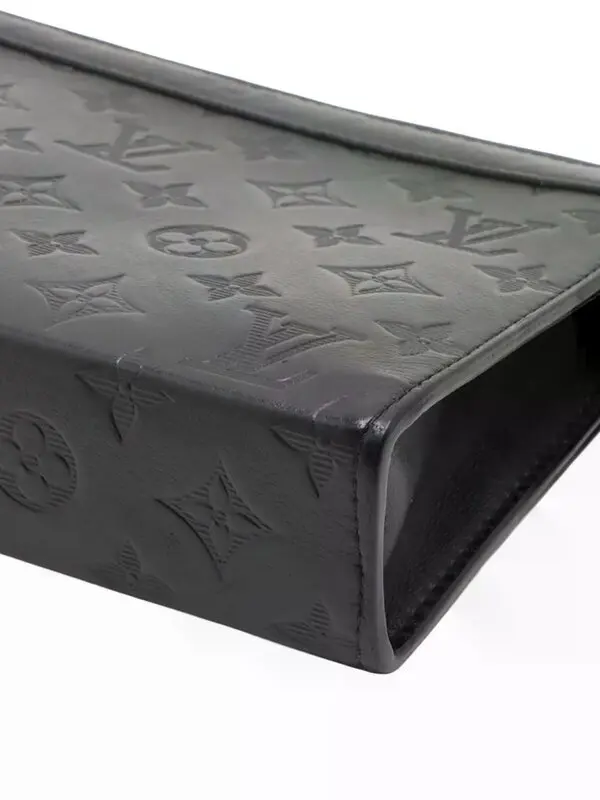 LOUIS VUITTON Monogram Shadow Gaston Wearable Wallet Crossbody Bag