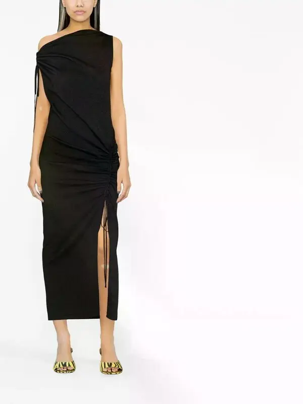 P.a.r.o.s.h Sleeveless Ruched Dress