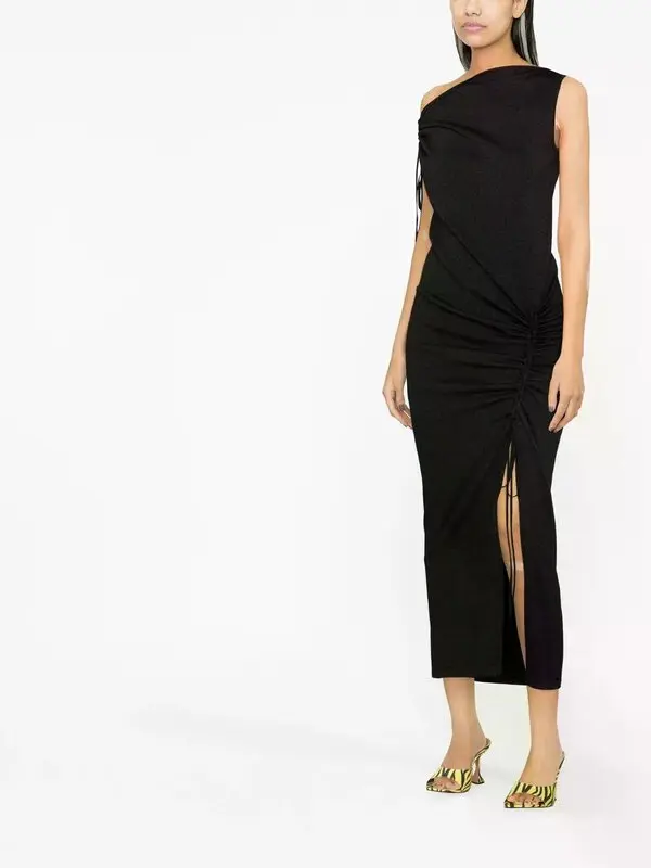 P.a.r.o.s.h Sleeveless Ruched Dress