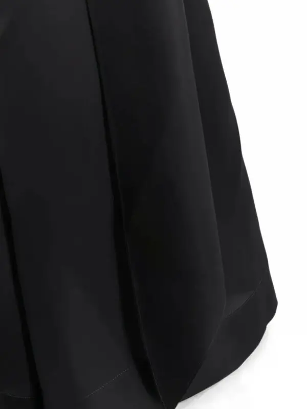Alberta Ferretti Asymmetrical Tie-fastening Cape
