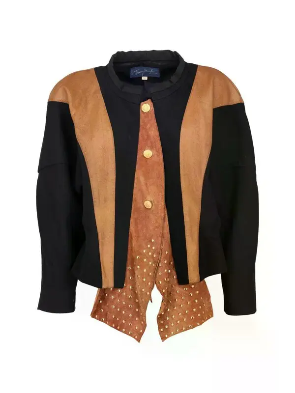 Thierry Mugler Studded Panelled Jacket