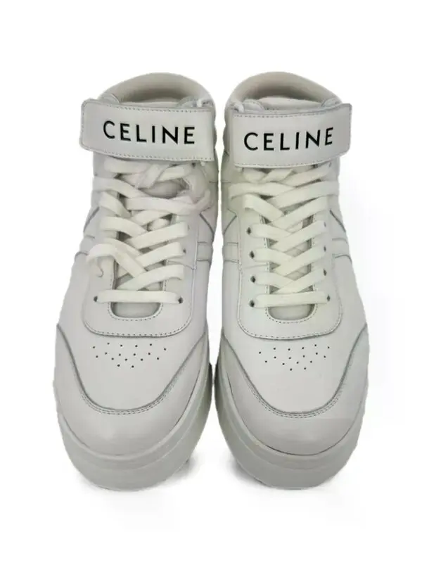 Celine Touch-strap Lace-up Sneakers