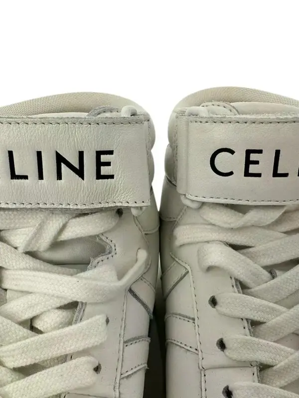 Celine Touch-strap Lace-up Sneakers