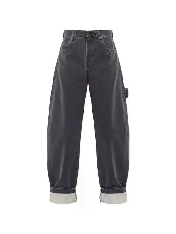 DARKPARK Audrey Hammer-loop Jeans - Grey