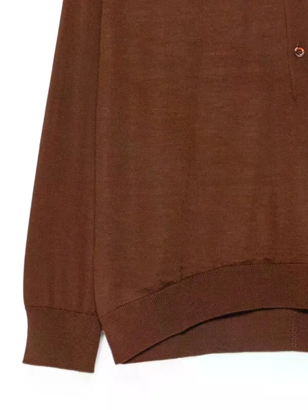 SEMICOUTURE Contrast-collar Sweater